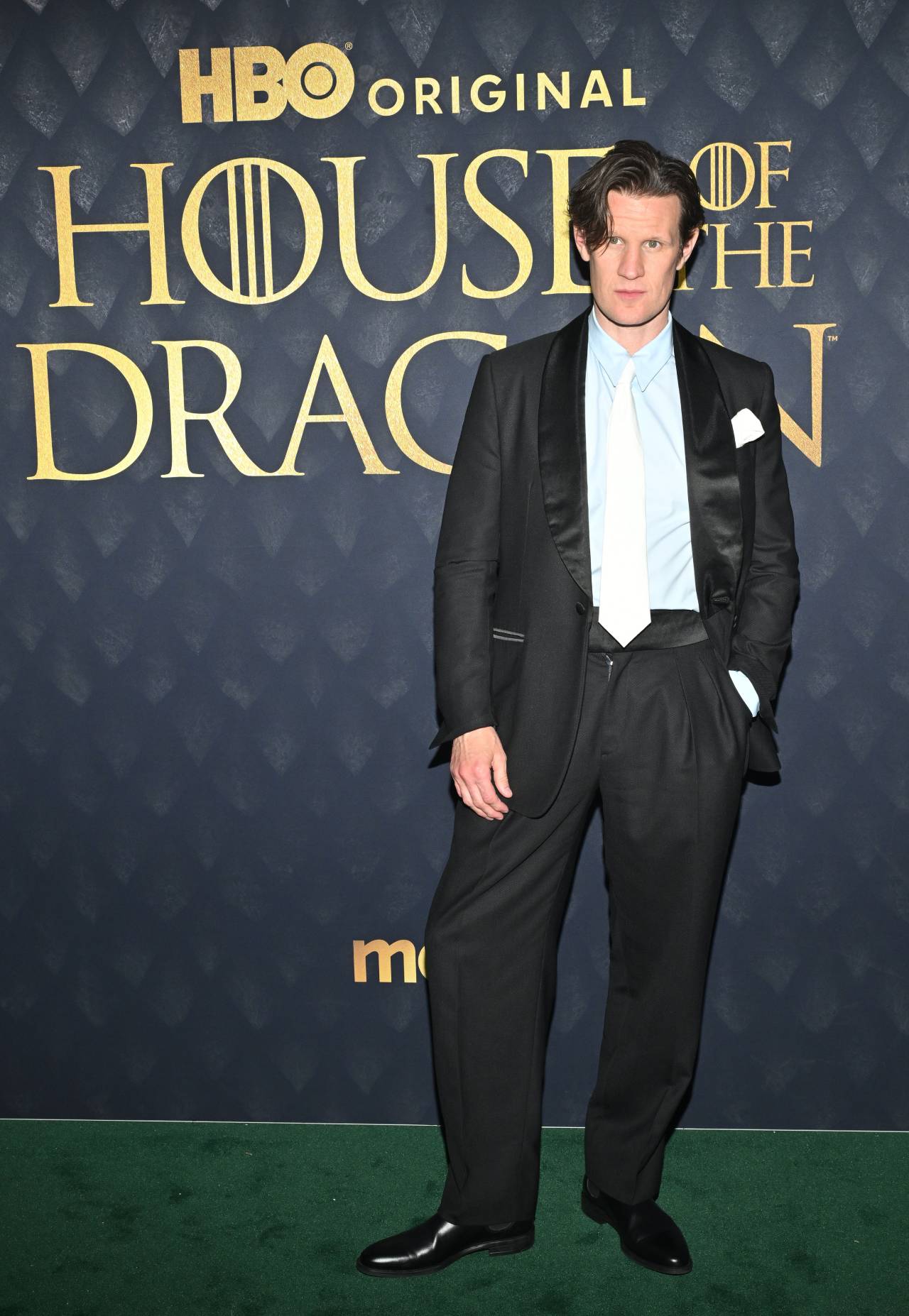 El look de Matt Smith en el estreno de 'La casa del dragón en el que ...